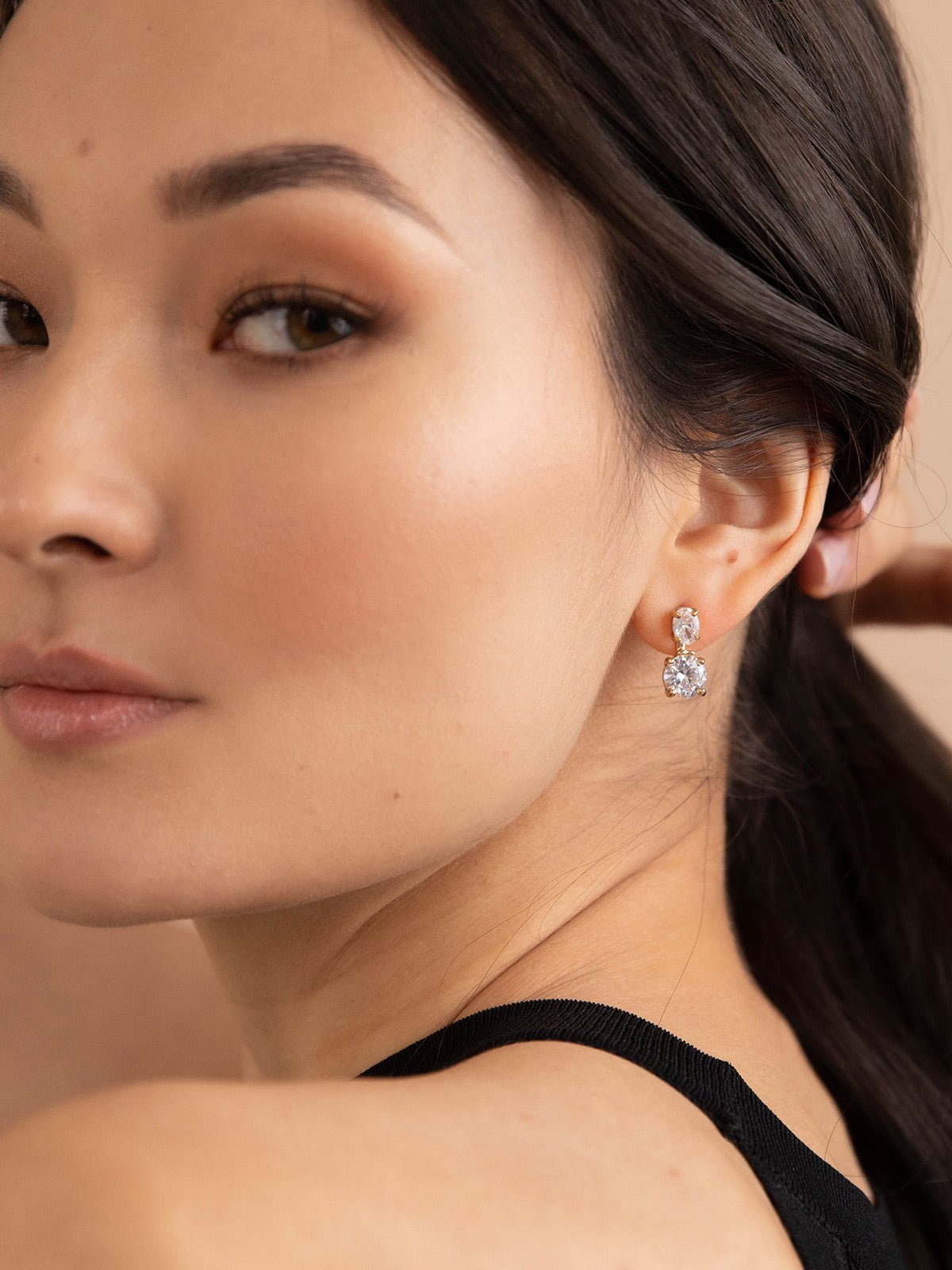 Maxine Convertible Stud Earrings | Luxe Jewelry – Olive & Piper